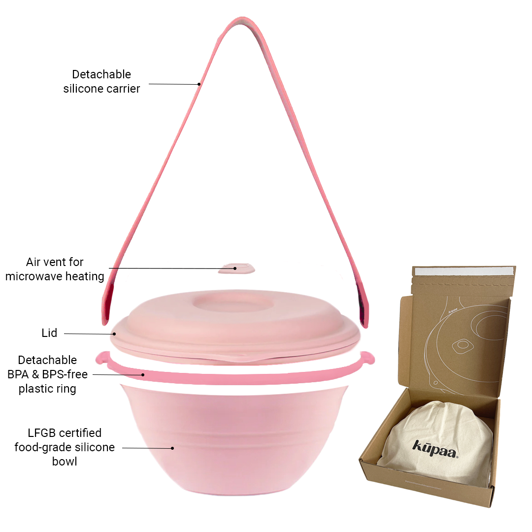 kupaa® Bowl & Carrier Duet | Smarter Lunch Box - Singapore – kūpaa